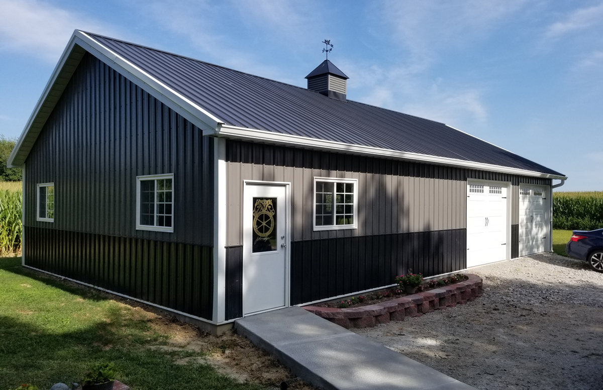 Steel Frame Barndo, Post-Frame Barndo...What's the Difference ...